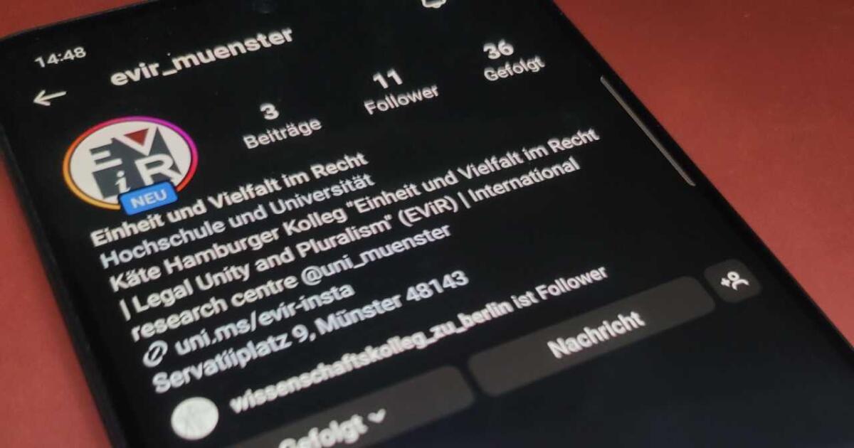 EViR - Wir sind jetzt auch auf Instagram
