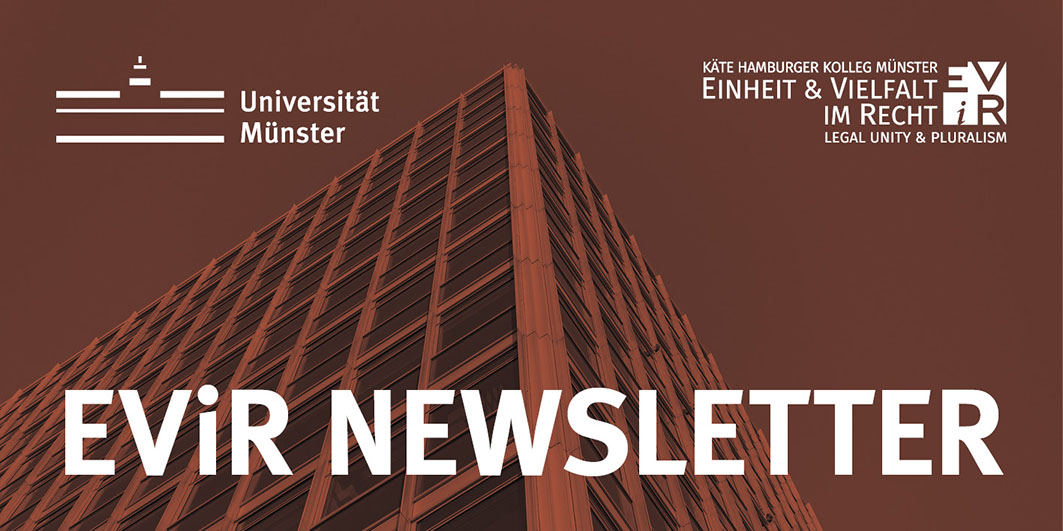 Graphic for the EViR Newsletter of the University of Münster, with a ...