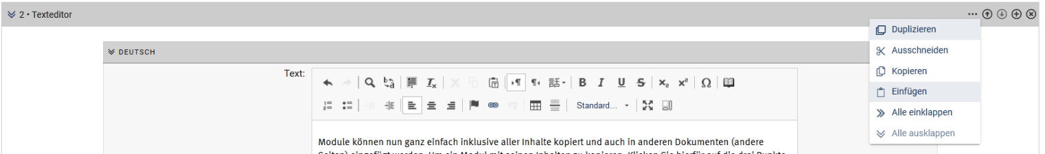 Module kopieren - WWU-Imperia-Handbuch