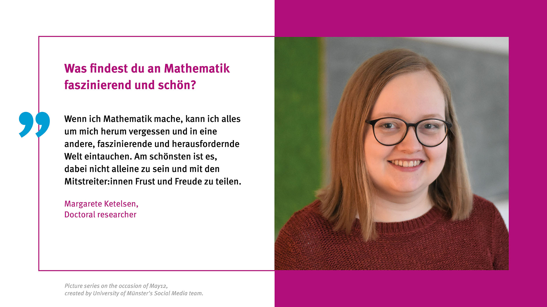 Women in Maths