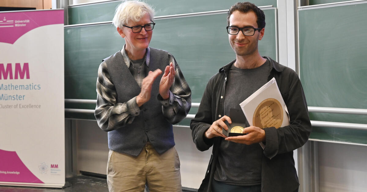 ESTC 2024: Hausdorff medal for Gabriel Goldberg