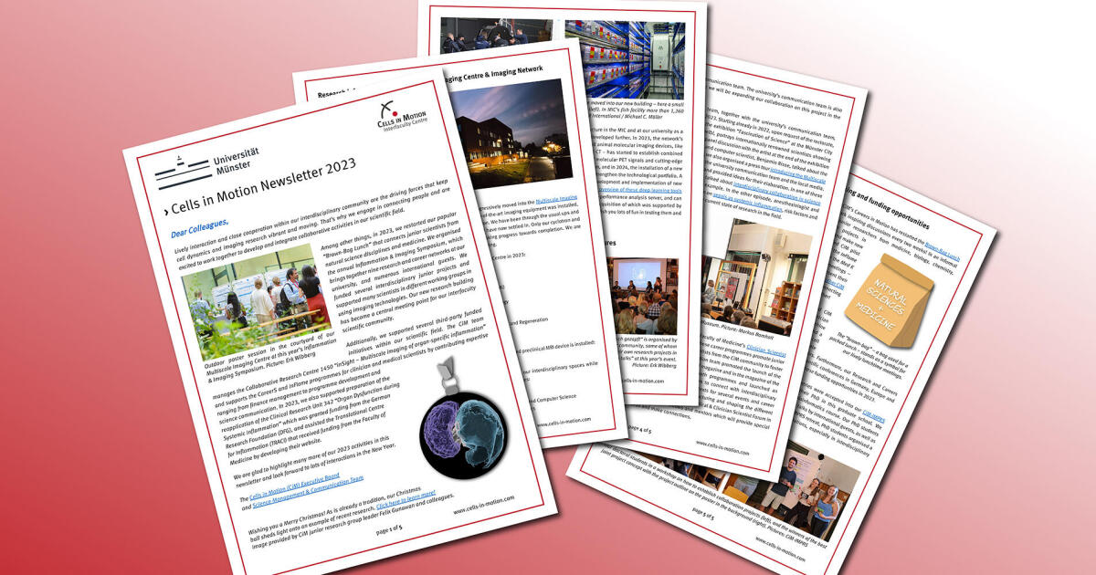 Cells in Motion Newsletter release 2024