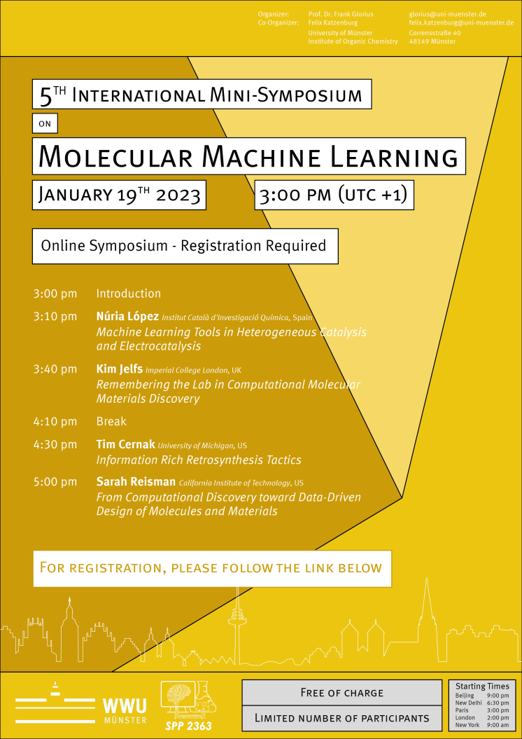 Symposium Molecular Machine Learning (MML)