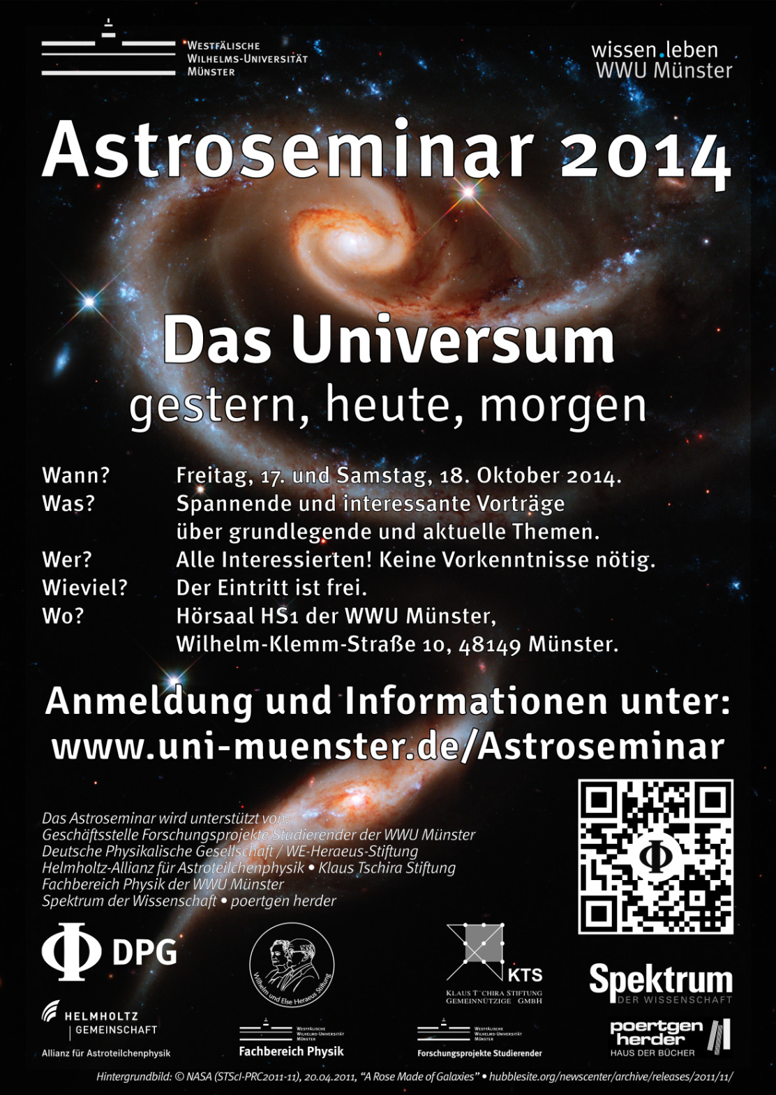 Astroseminar - Redner 2014