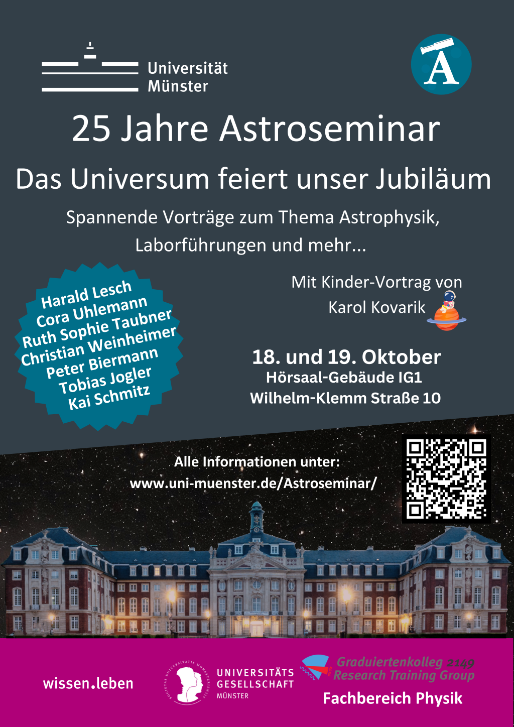 Astroseminar - Programm
