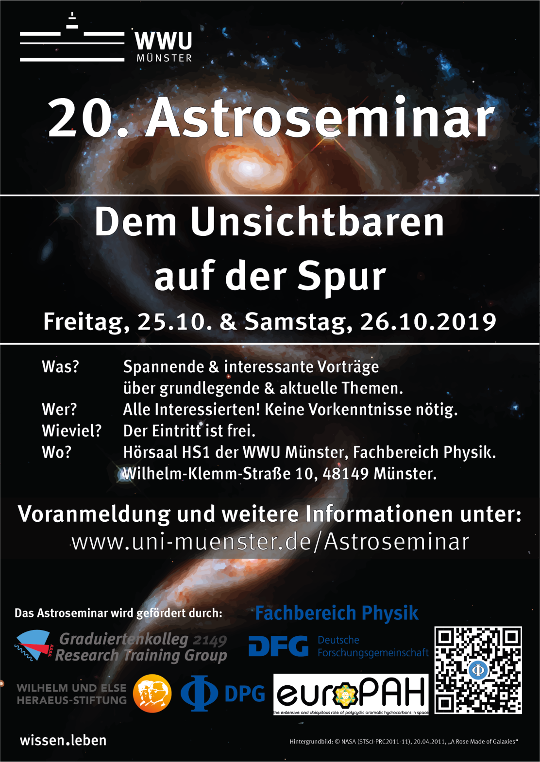 Astroseminar - Redner 2019