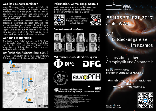 Astroseminar - Werbematerial