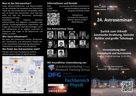 Astroseminar - Programm