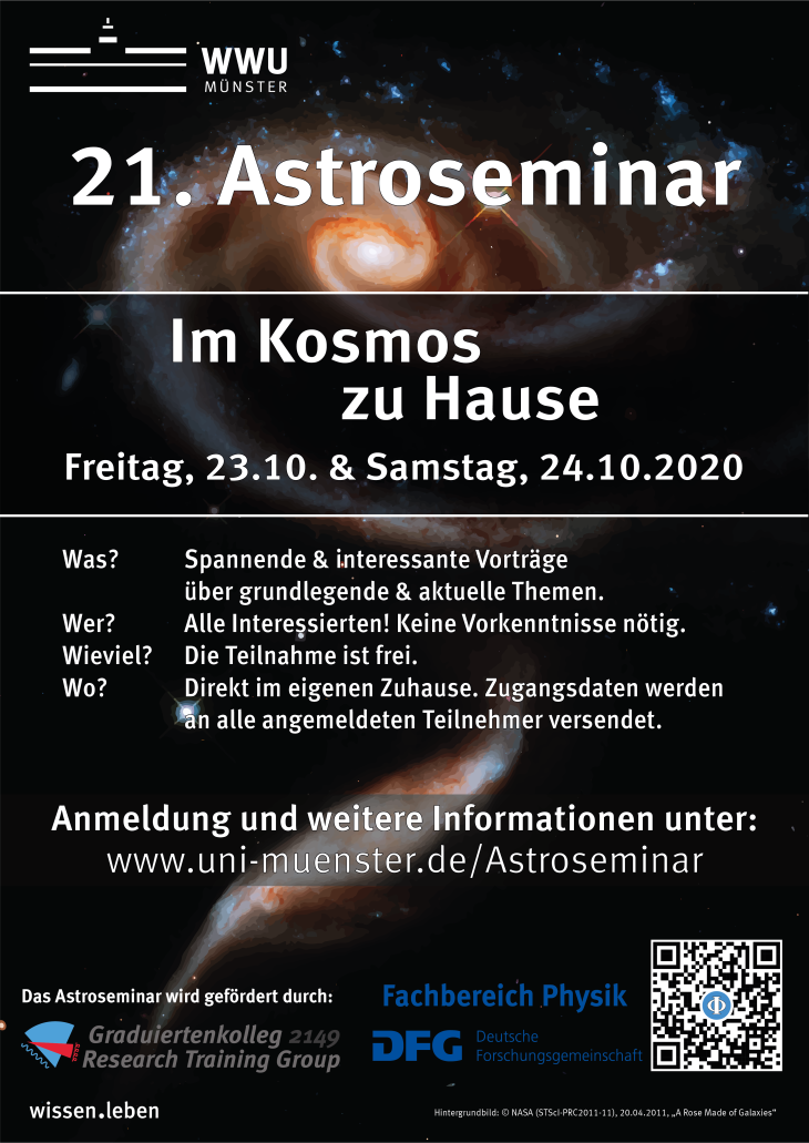 Astroseminar - Redner 2020
