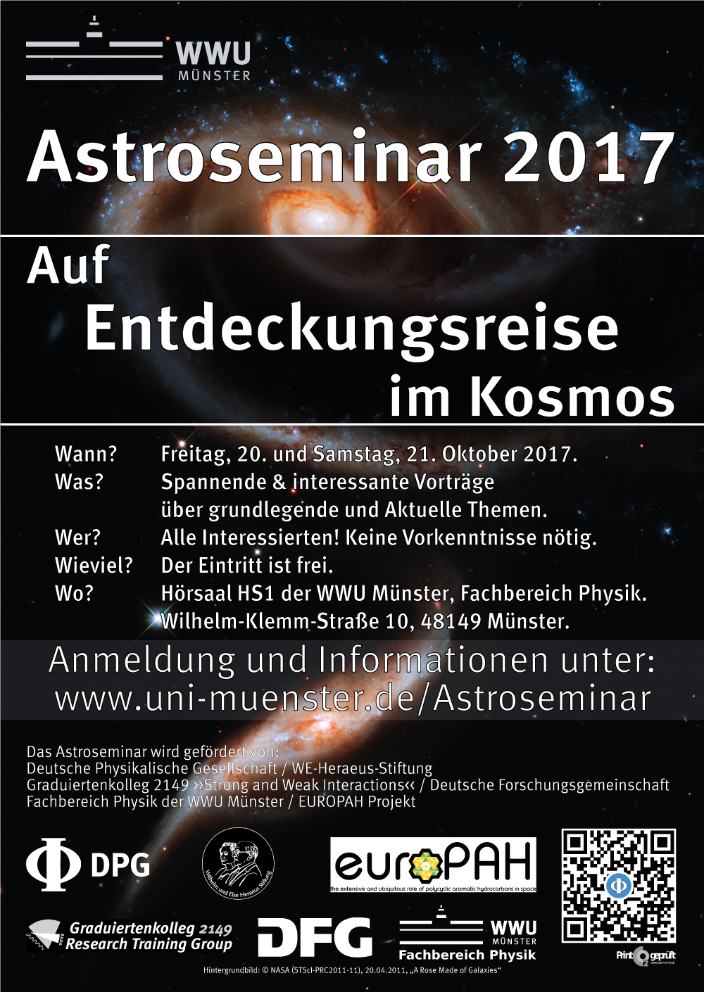 Astroseminar - Redner 2017