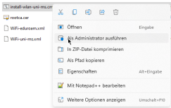 CIT - WLAN Windows