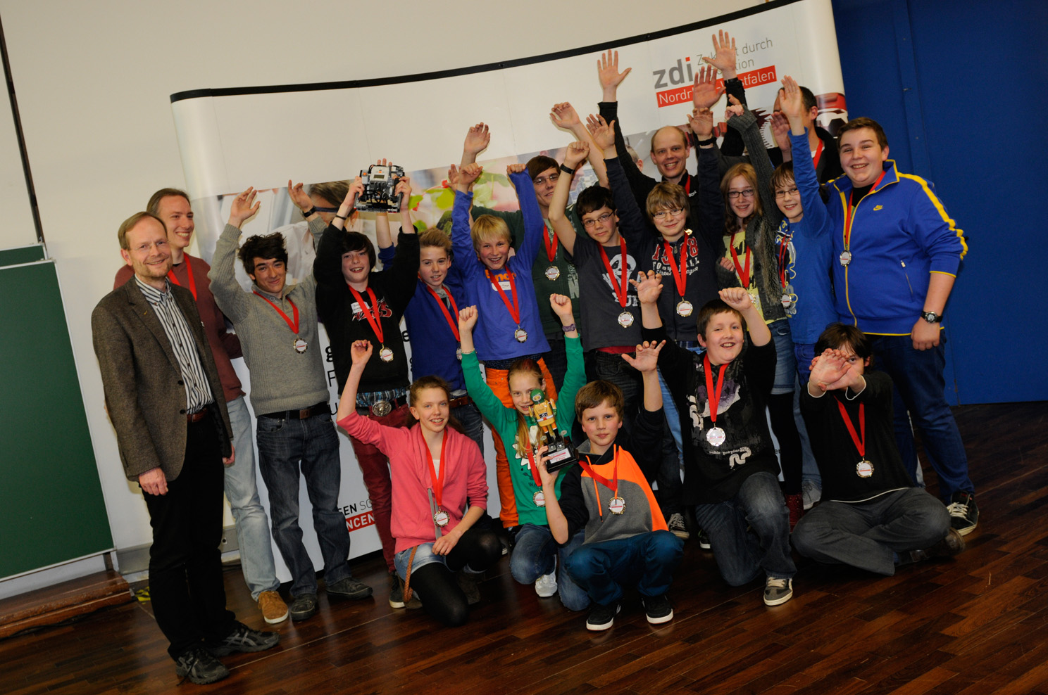 "Robot-Games" am Fachbereich Physik