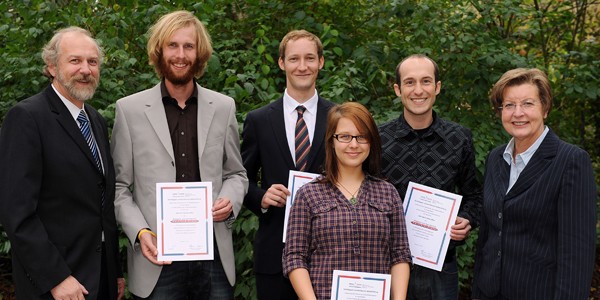 Heitfeld-Preise: Geowissenschaftler ausgezeichnet