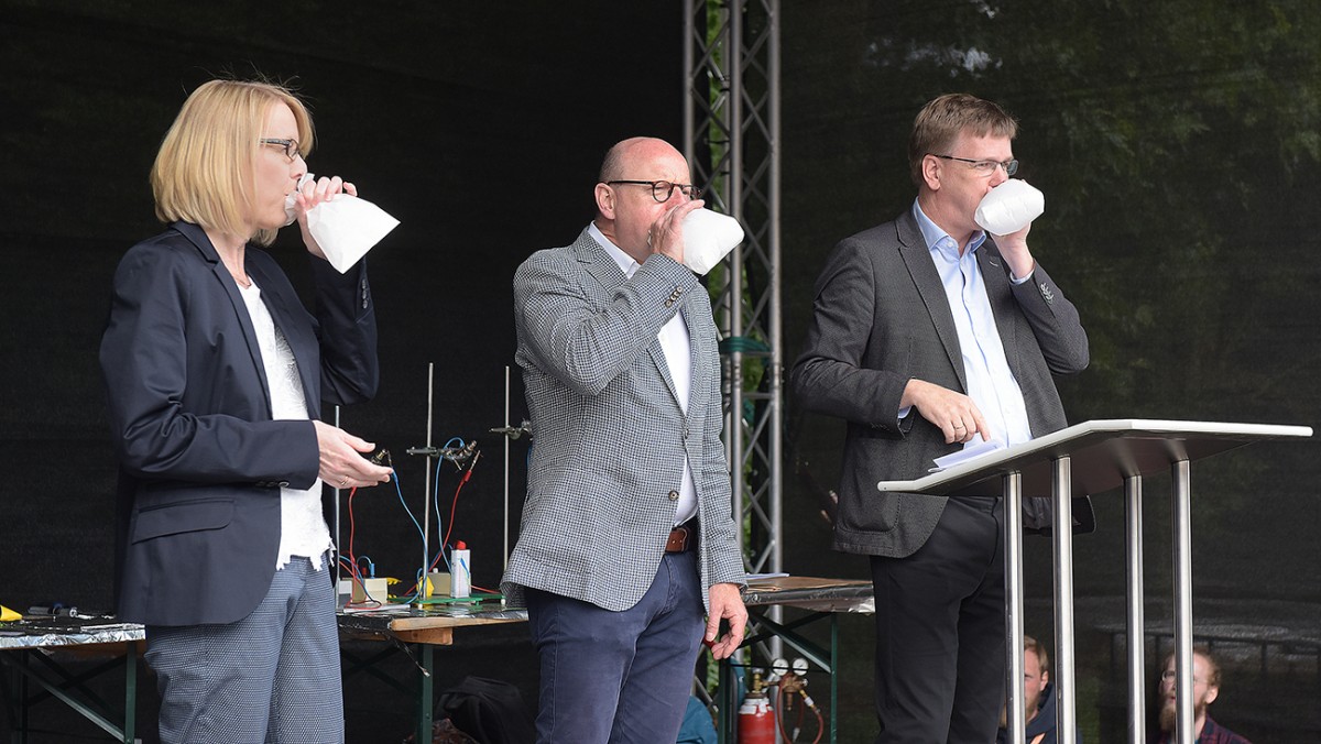 "Q.UNI Camp" 2018 der WWU gestartet